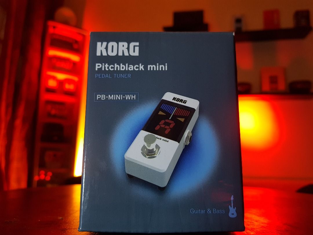 Korg PitchBlack Mini Tuner (White) on Carousell