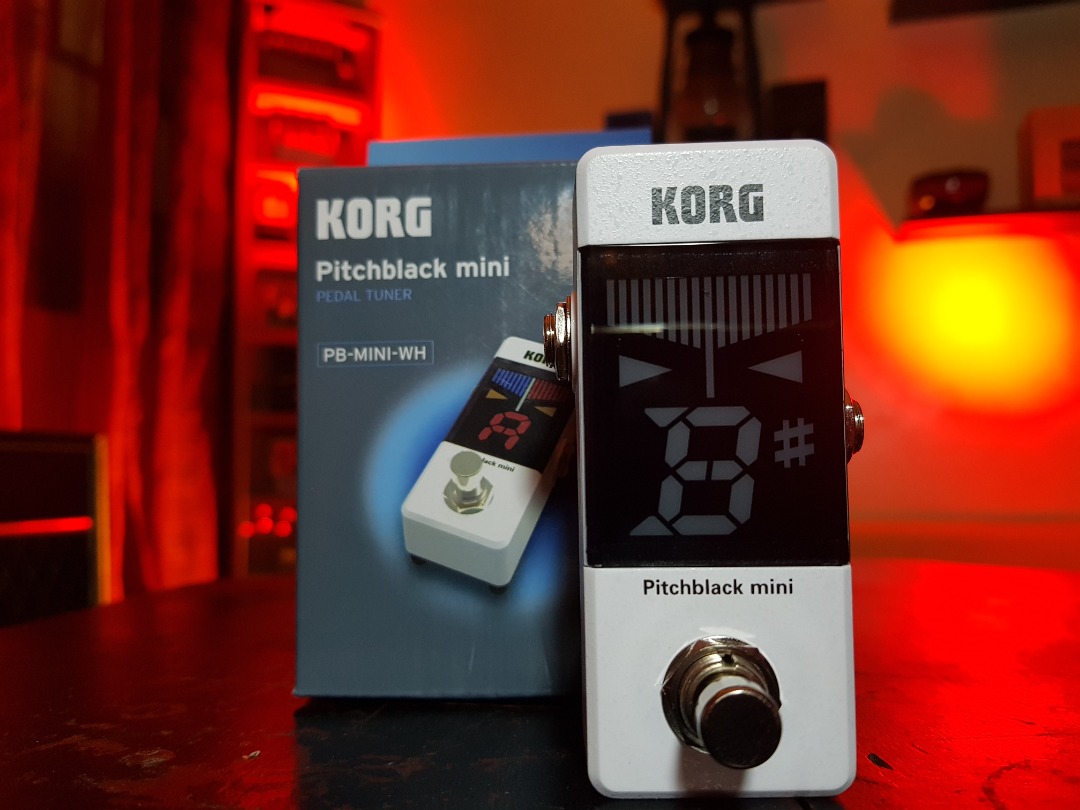 Korg PitchBlack Mini Tuner (White) on Carousell