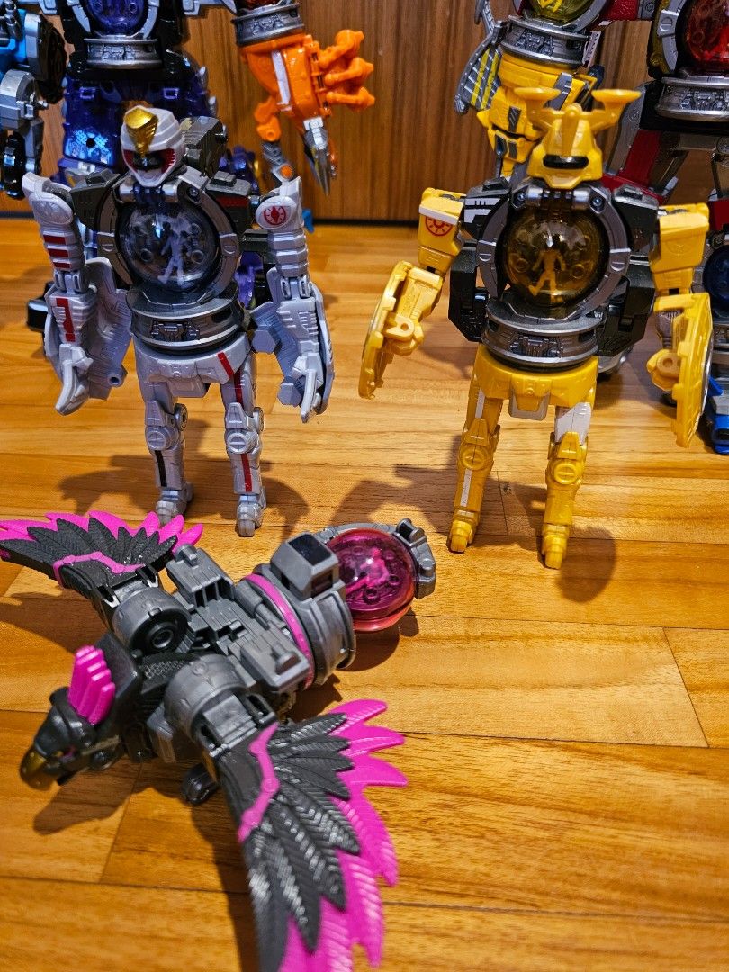 Kyuranger DX Mecha Set, Hobbies & Toys, Toys & Games on Carousell