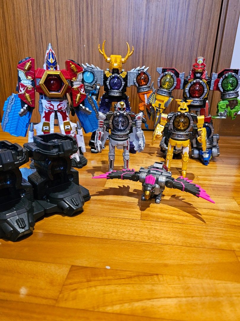 Kyuranger DX Mecha Set, Hobbies & Toys, Toys & Games on Carousell