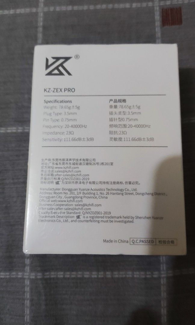 KZ x Crinacle CRN (Zex Pro), Audio, Earphones on Carousell