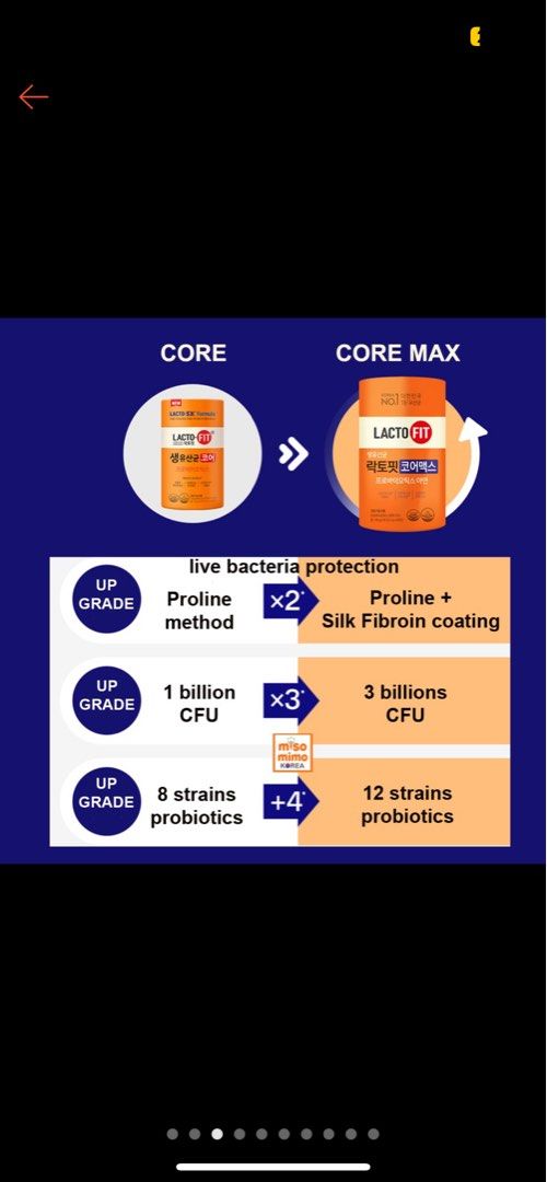 LactoFIT Core Max (50 sachets), Health & Nutrition, Health Supplements ...