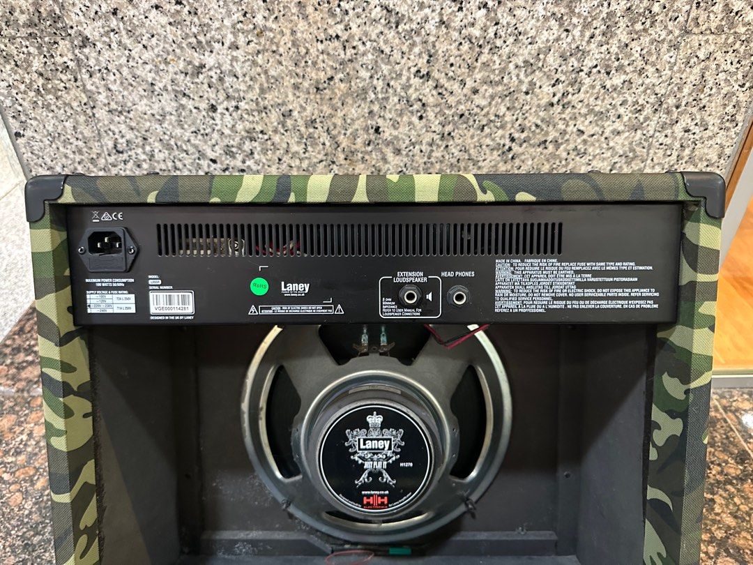 Laney Amp LX65R Camo Electric Guitar Amplifier, Hobbies & Toys, Music ... Laney Amp LX65R Camo Electric Guitar Amplifier, Hobbies & Toys, Music ...