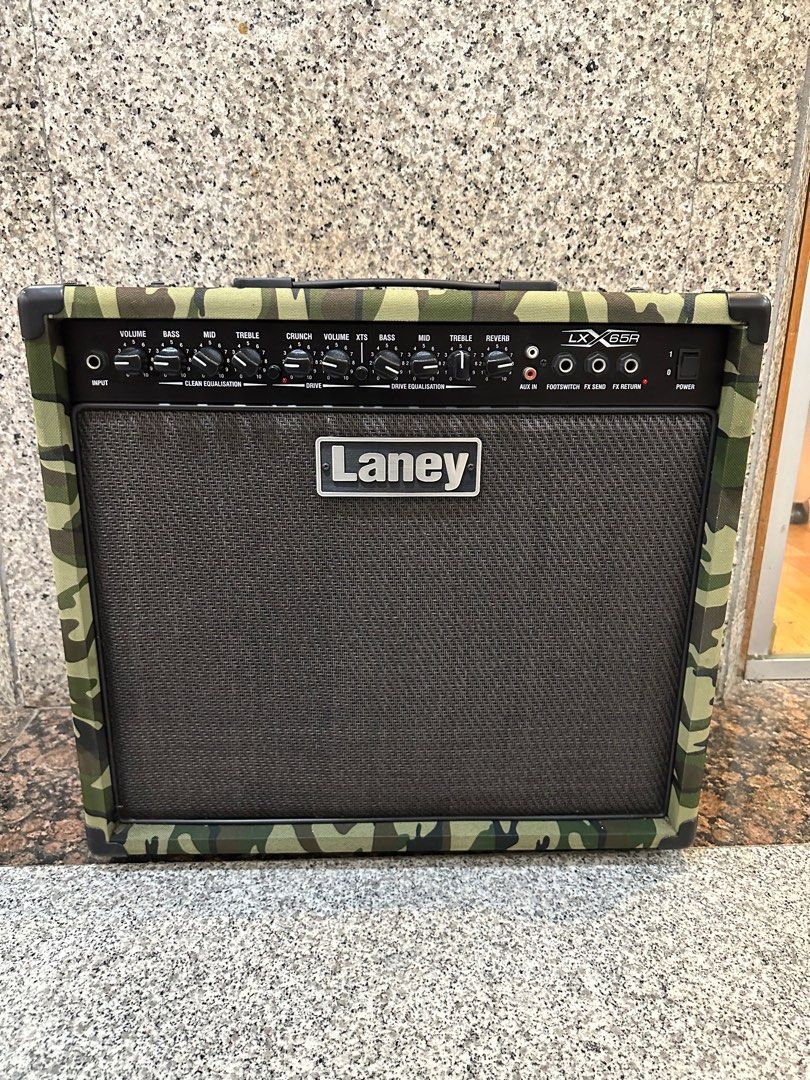 Laney Amp LX65R Camo Electric Guitar Amplifier, Hobbies & Toys, Music ... Laney Amp LX65R Camo Electric Guitar Amplifier, Hobbies & Toys, Music ...