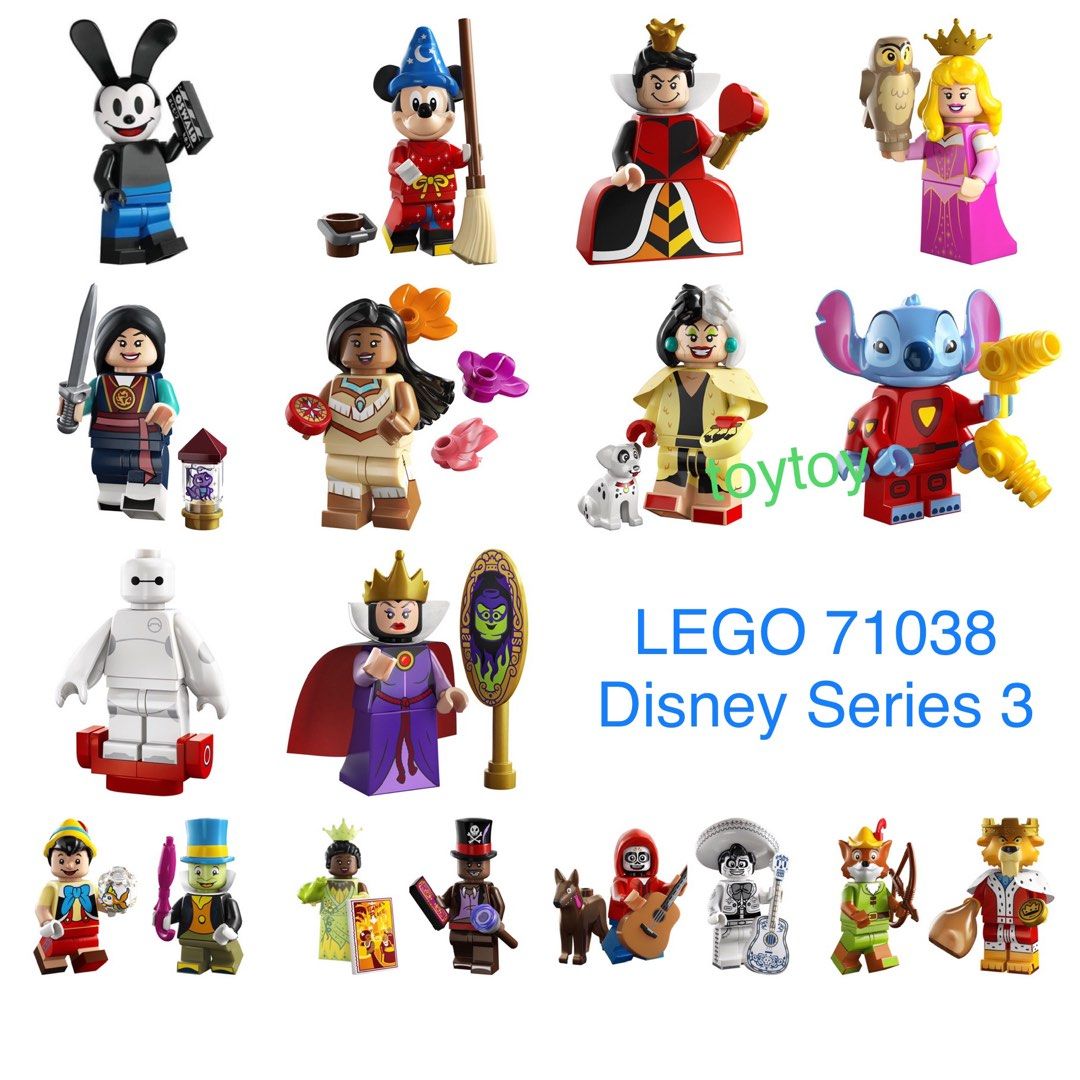 LEGO 71038 Disney series 3 Pick a minifigure, Hobbies & Toys, Toys ...