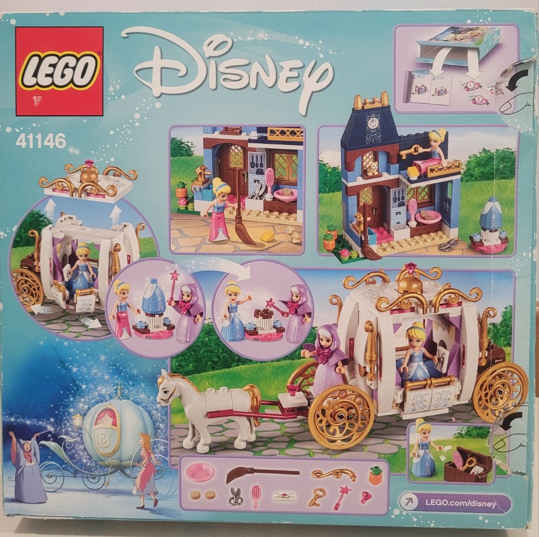 LEGO Disney Princess Cinderella's Enchanted Evening 41146, Hobbies ...