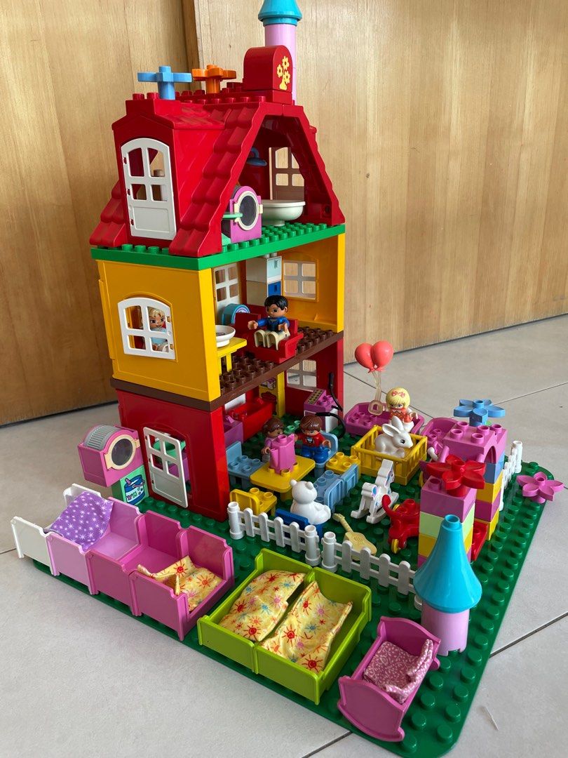 Vintage Lego Duplo Big House and Accessories, Hobbies & Toys, Toys ...