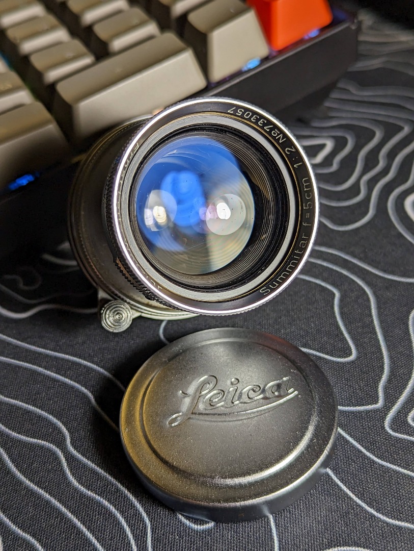 Leica Summitar 50mm f2 (Leica LTM), Photography, Lens & Kits on Carousell