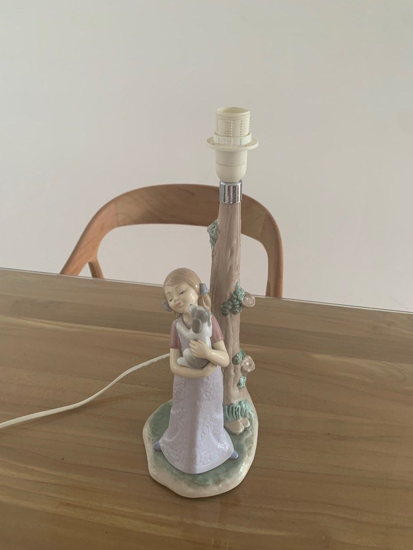 Lladro Nao Lamp, Furniture & Home Living, Lighting & Fans, Lighting on ...
