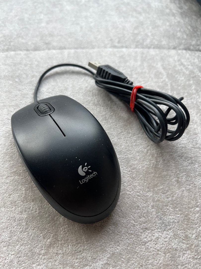 Logitech Wired Mouse USB, Computers & Tech, Parts & Accessories, Mouse ...