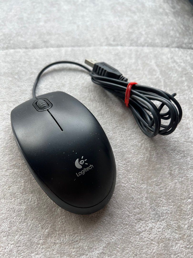 Logitech Wired Mouse USB, Computers & Tech, Parts & Accessories, Mouse ...