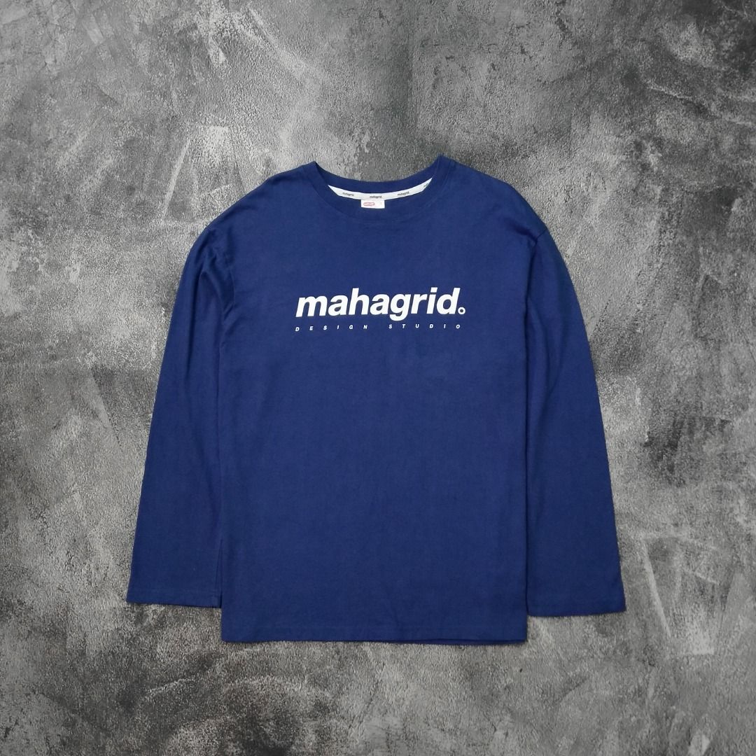 LONGSLEEVE MAHAGRID, Fesyen Pria, Pakaian , Atasan di Carousell
