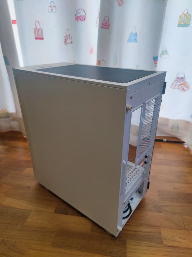 PCCOOLER MATX ITX white pc gaming case, Computers & Tech, Parts ...