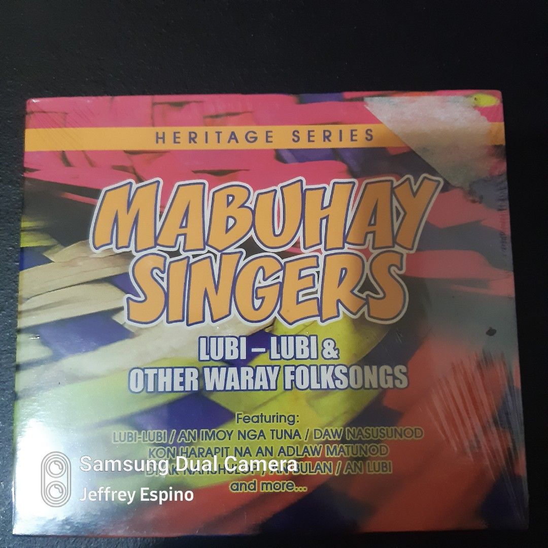 Mabuhay Singers Heritage Series Lubi Lubi and other Waray Folk Songs opm cd, Hobbies & Toys ...