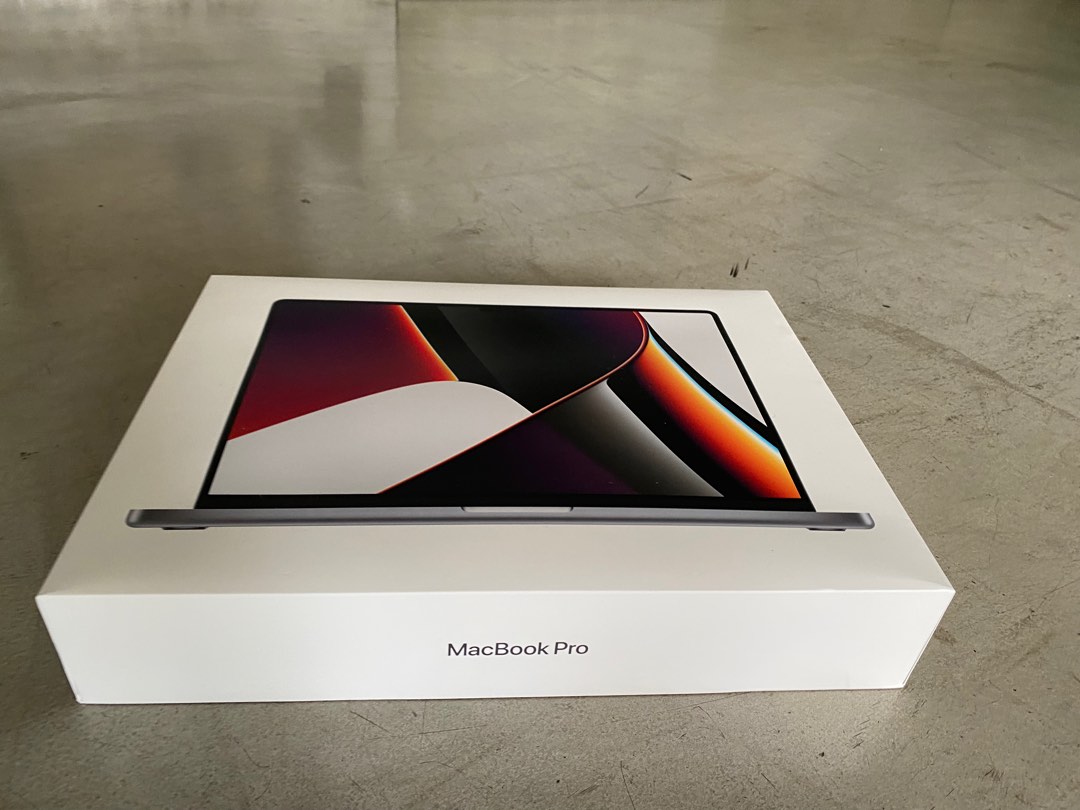 MacBook Pro M1 Pro 16-inch box only, Computers & Tech, Laptops ...
