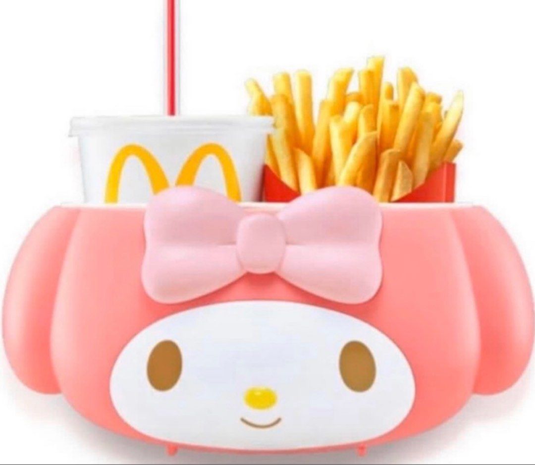 Macdonalds My Melody Food Holder, Hobbies & Toys, Toys & Games on Carousell