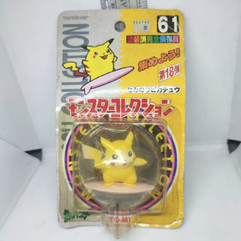 Mainan Mini Figure Moncolle Monster Collection Vintage Surfing Pikachu ...