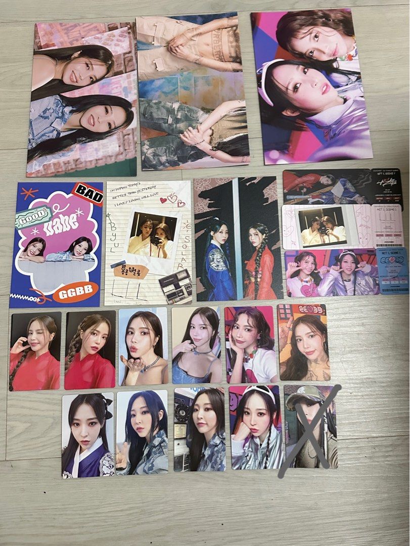 MAMAMOO+ act 1, scene 1 album photocards postcards mini posters tickets ...