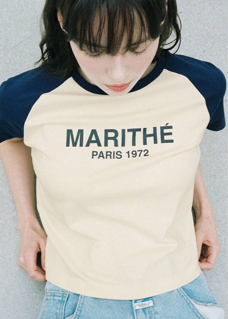 Marithe Francois Girbaud Tshirt, Women's Fashion, Tops, Shirts on Carousell