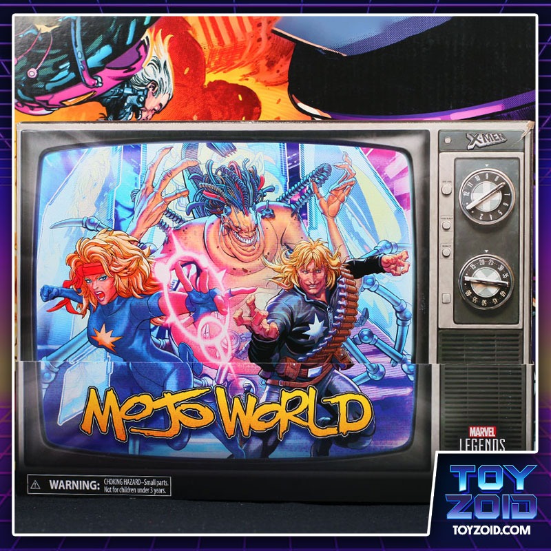 Marvel Legends Mojoworld Mojo Longshot Dazzler Wolverine 4 Pack ...