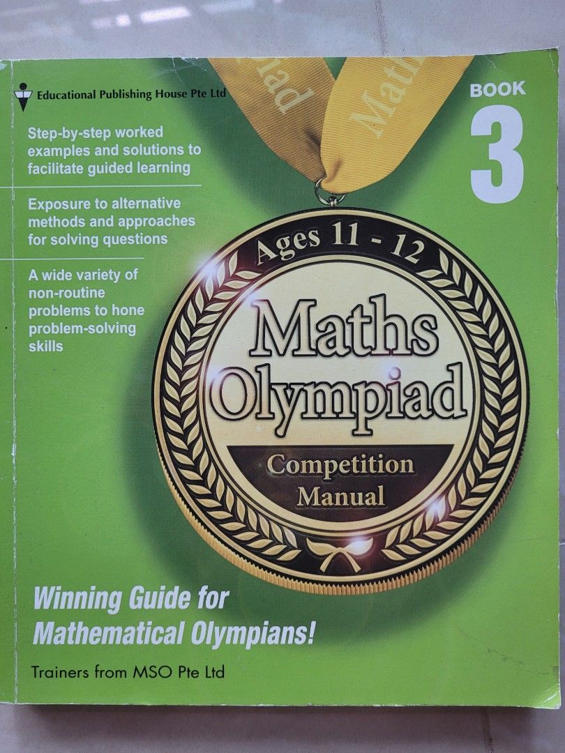 MATHS/MATHEMATICS/OLYMPIAD/BRIAN MATHS, Hobbies & Toys, Books ...