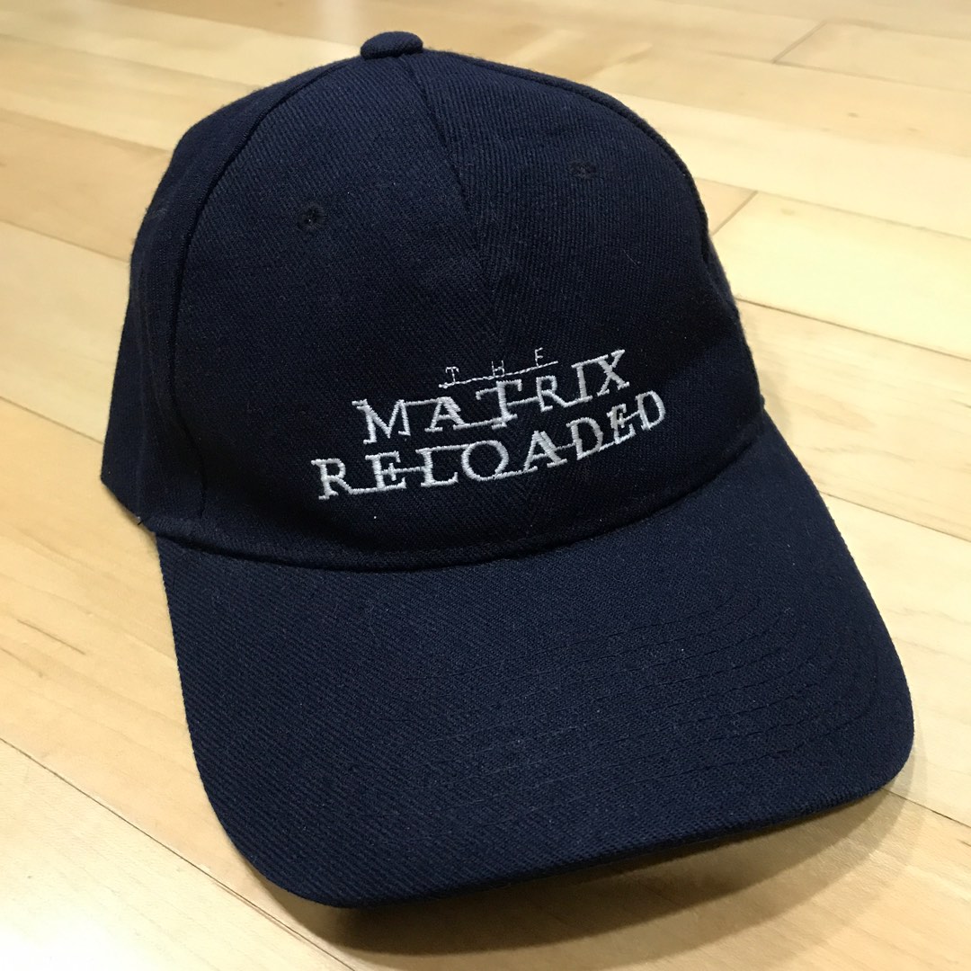 Matrix Reloaded Vintage Hat Cap, Men's Fashion, Watches & Accessories ...