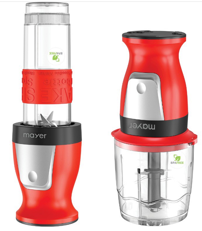 Mayer Mini 2-in-1 Blender Plus Chopper MMBC19, TV & Home Appliances ...