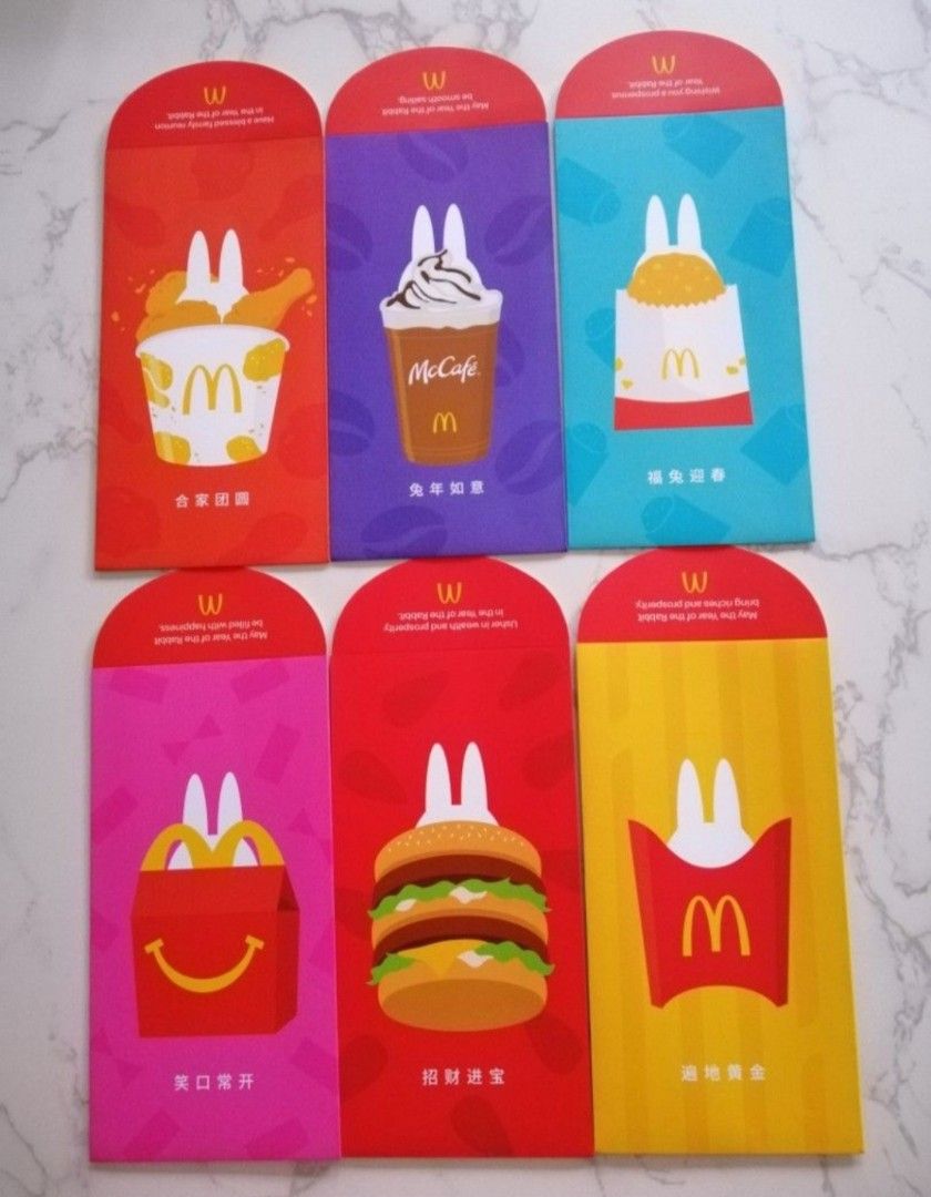 MCDONALD'S RED PACKETS 2023, Hobbies & Toys, Stationery & Craft, Other ...