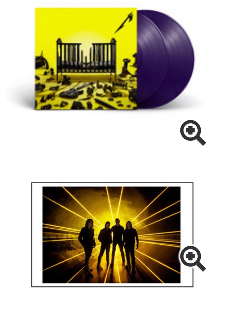 Metallica 72 Seasons Exclusive Limited Edition Red Smoke Colored Vinyl ...