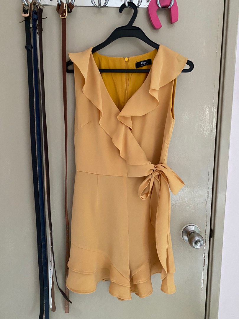 MGP Label yellow, Women's Fashion, Dresses & Sets, Rompers on Carousell