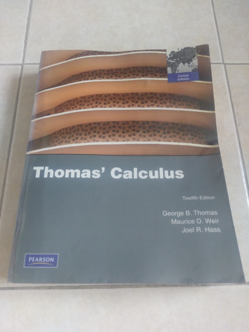 MH1810, MH1811 - NTU Thomas' Calculus (12th Edition), Hobbies & Toys ...