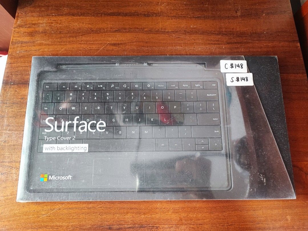 Microsoft Surface Type Cover 2 with backlighting, Computers & Tech ...