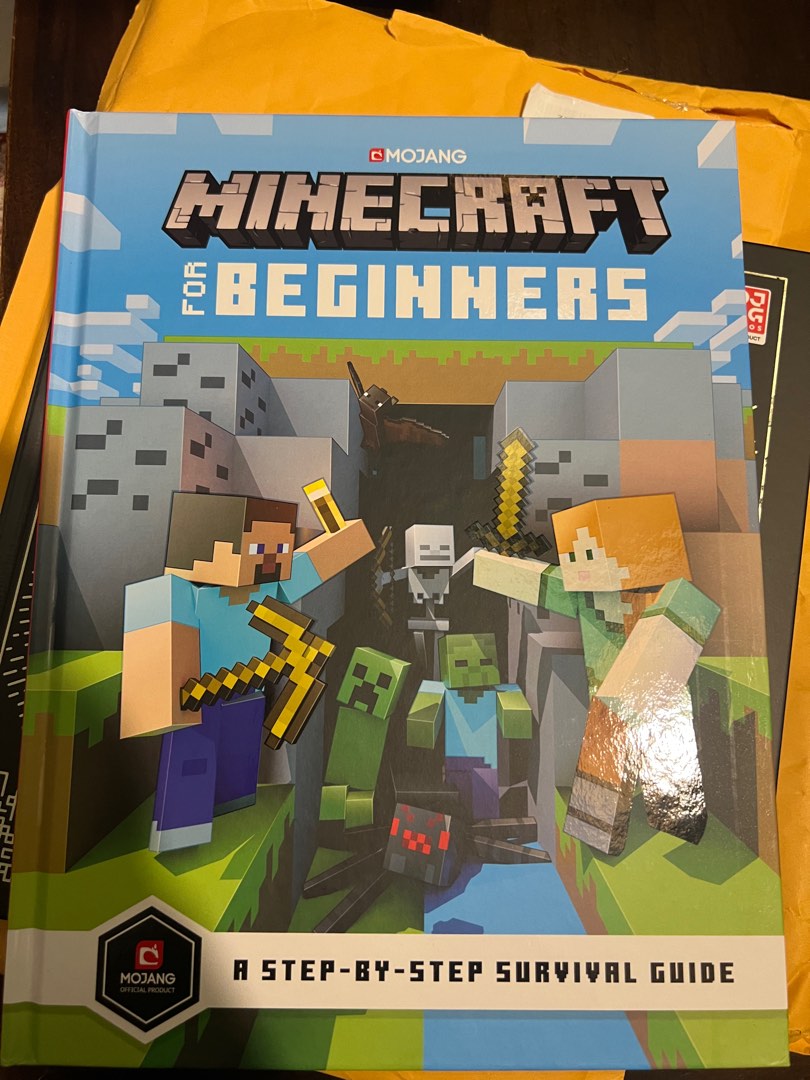 Minecraft for Beginners - Mojang Official Book, Hobbies & Toys, Books ...