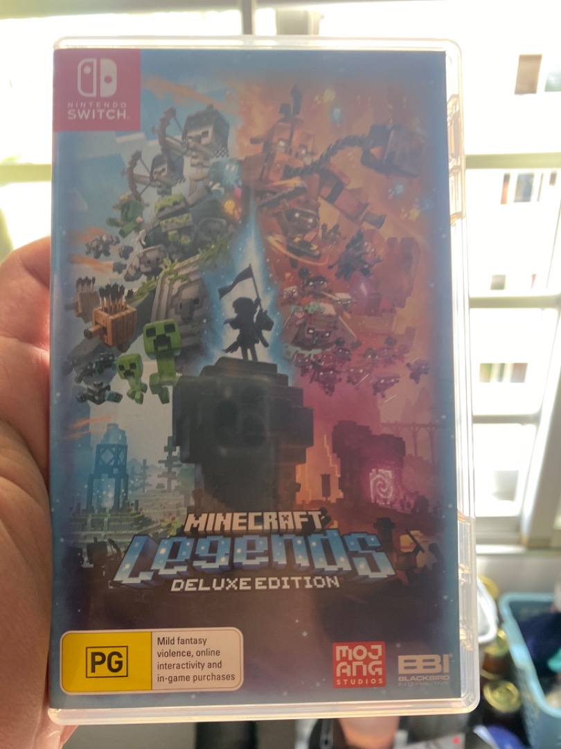 Minecraft Legend Deluxe edition, Video Gaming, Video Games, Nintendo on ...