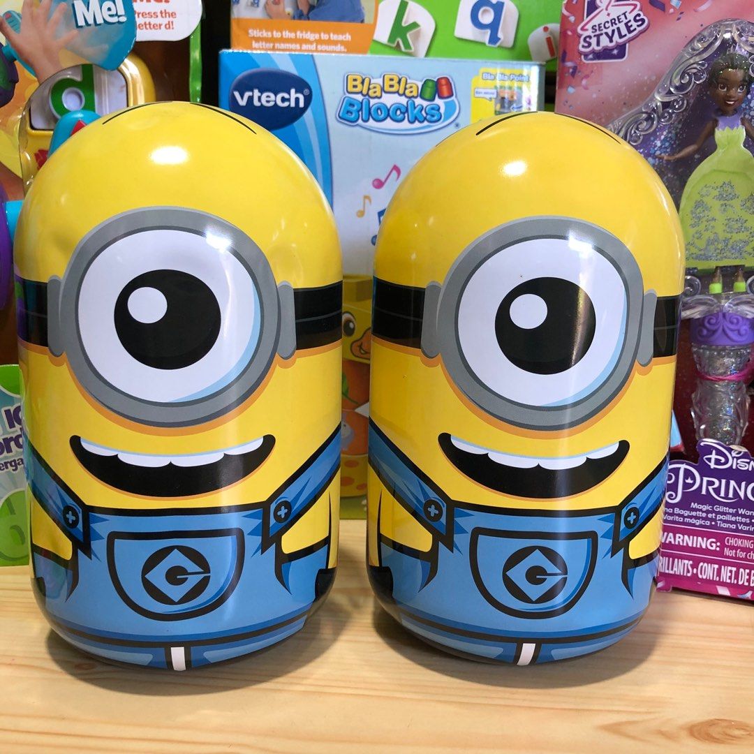 Minion Tin Can Surprise, Hobbies & Toys, Toys & Games on Carousell