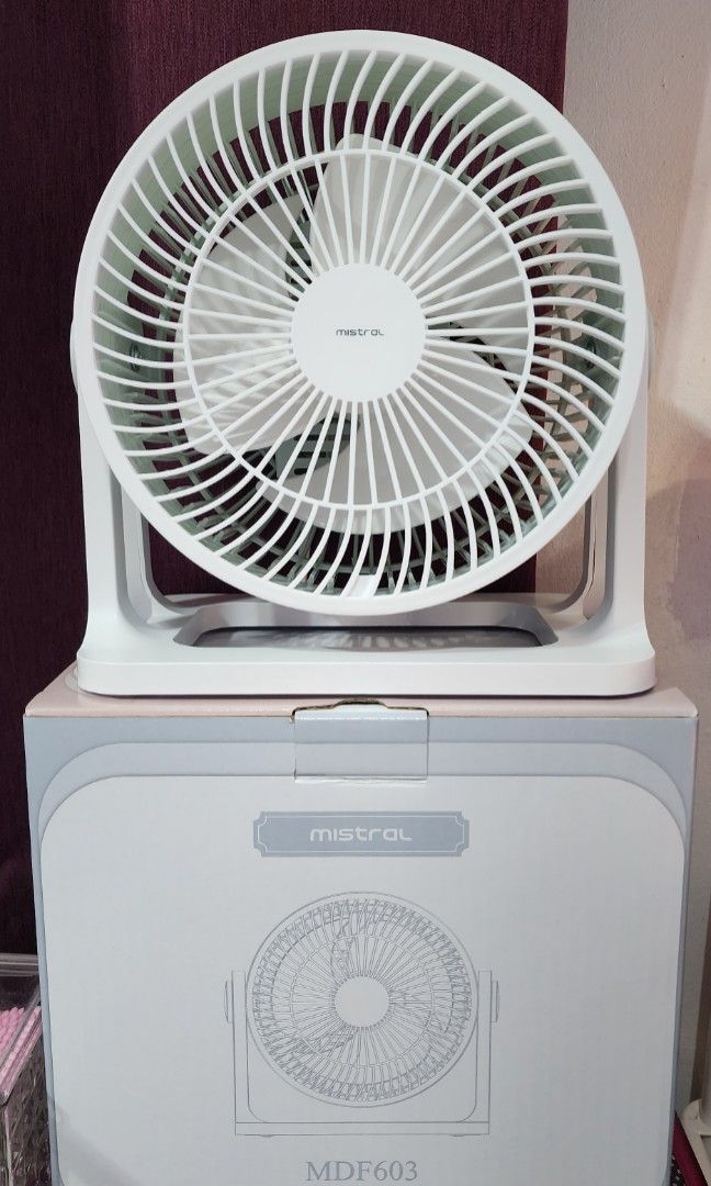 Mistral Desk Fan, Furniture & Home Living, Lighting & Fans, Fans on ...