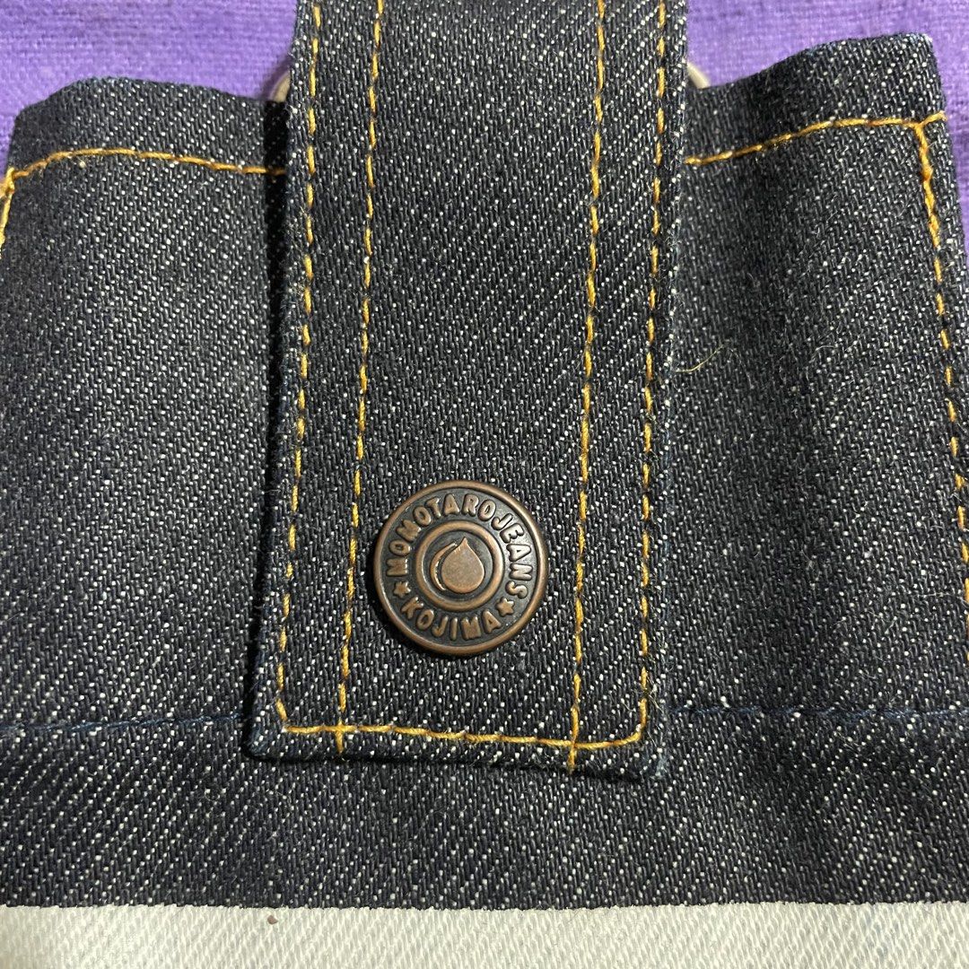 Momotaro denim hp pouch, Men's Fashion, Watches & Accessories, Accessory holder, box ...