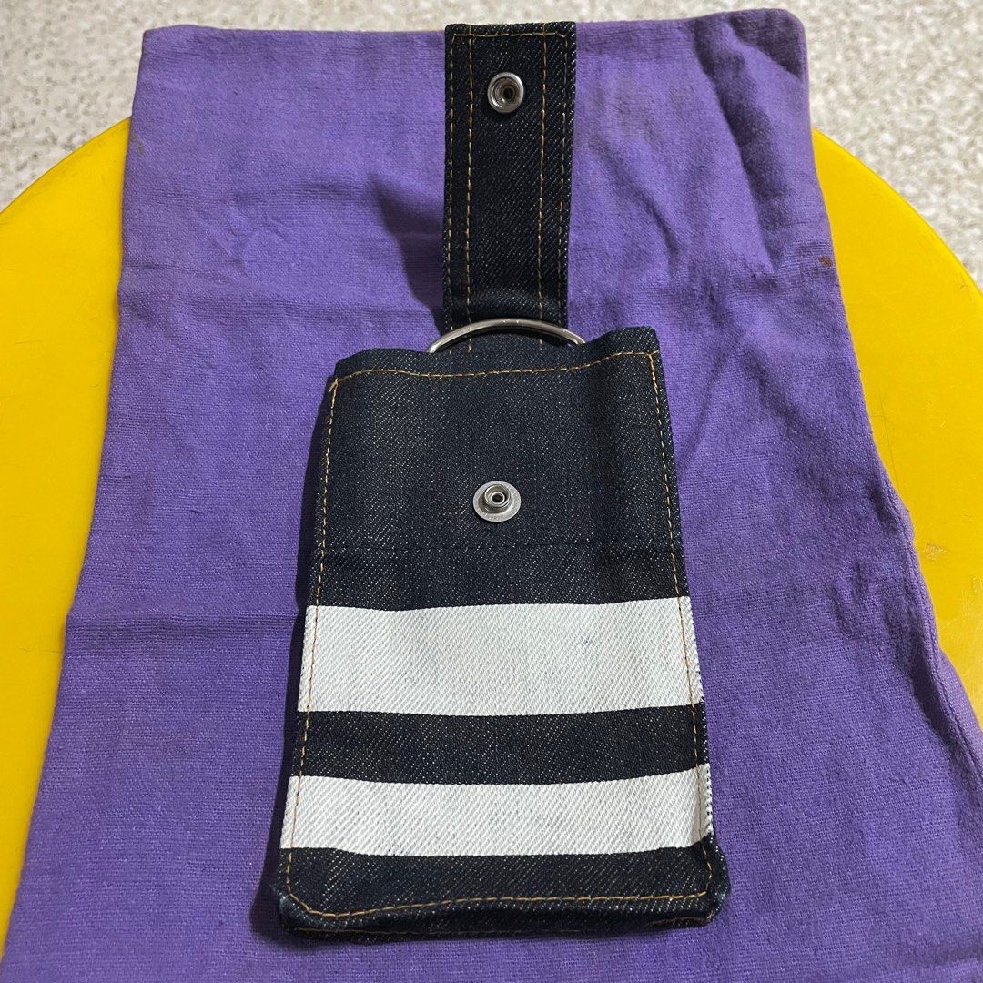 Momotaro denim hp pouch, Men's Fashion, Watches & Accessories, Accessory holder, box ...