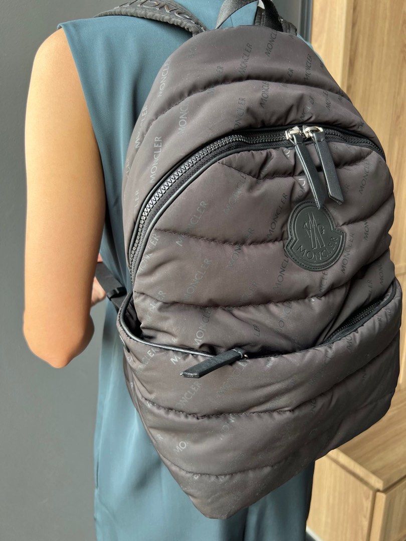 Moncler padded backpack. Only 1 in SG, Luxury, Accessories on Carousell