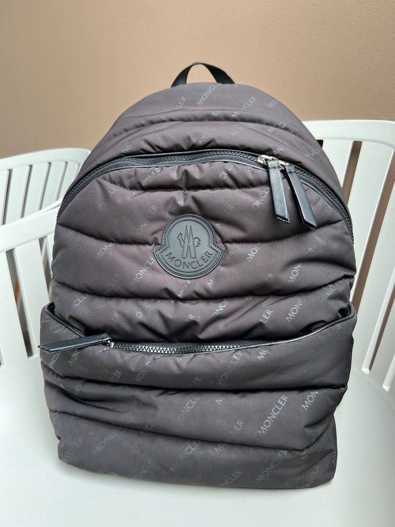 Moncler padded backpack. Only 1 in SG, Luxury, Accessories on Carousell