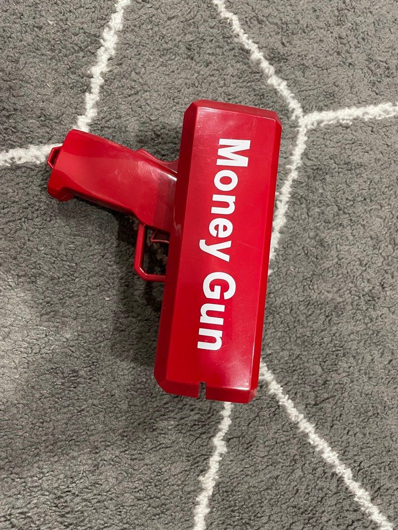 Money Shooting Gun, Hobbies & Toys, Toys & Games on Carousell