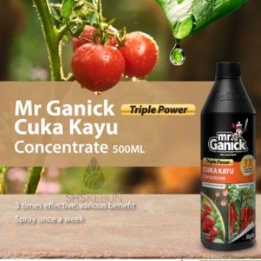 Mr Ganick Triple Power Wood Vinegar concentrate (500ml), Furniture & Home Living, Gardening ...