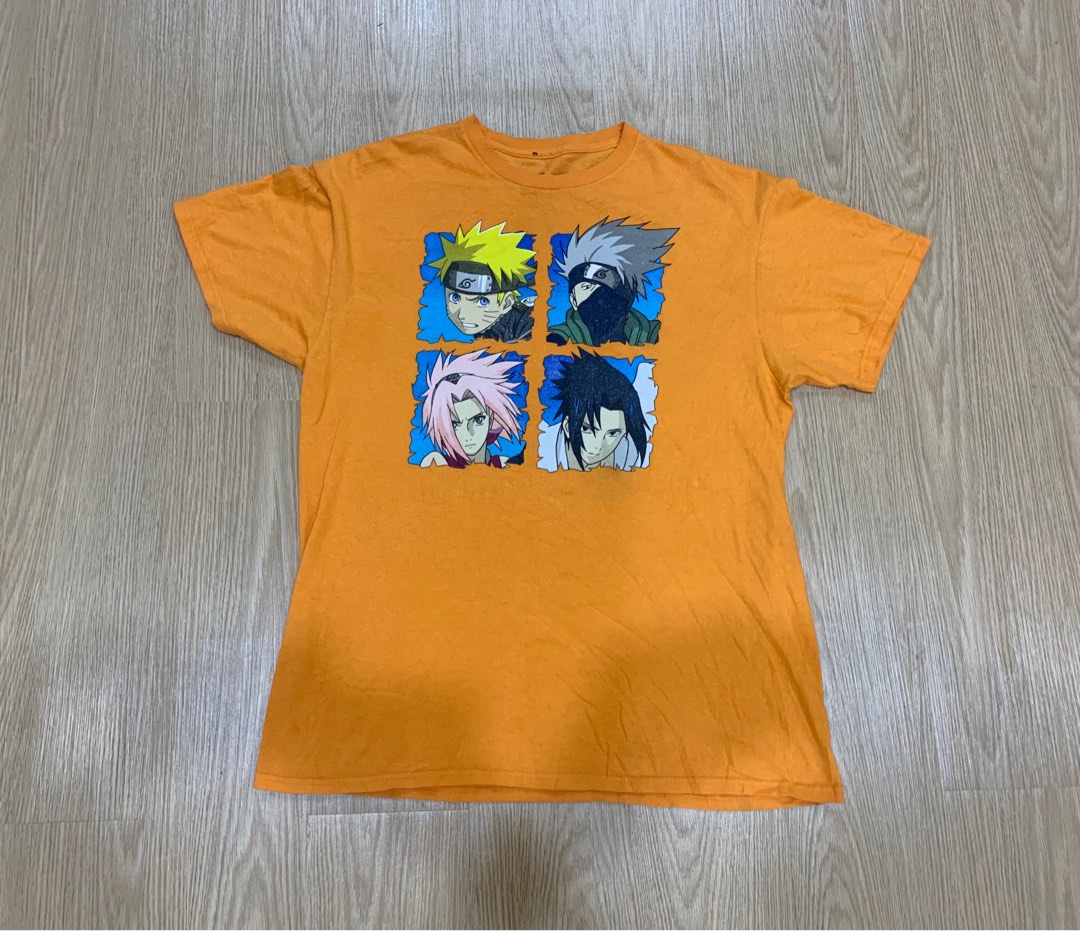 Naruto shirt, Men's Fashion, Tops & Sets, Tshirts & Polo Shirts on ...