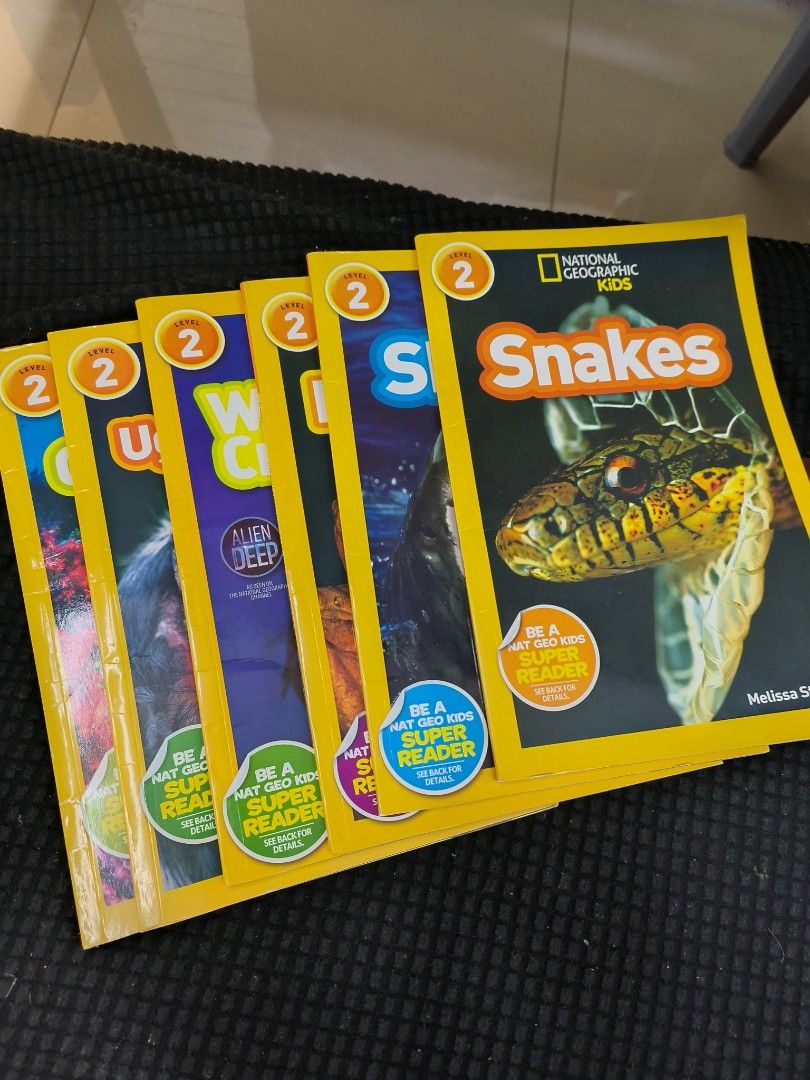 National Geographic Kids- level 2 (6books), Hobbies & Toys, Books ...