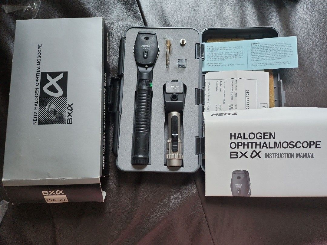 neitz halogen ophthalmoscope and retinoscope, Health & Nutrition ...