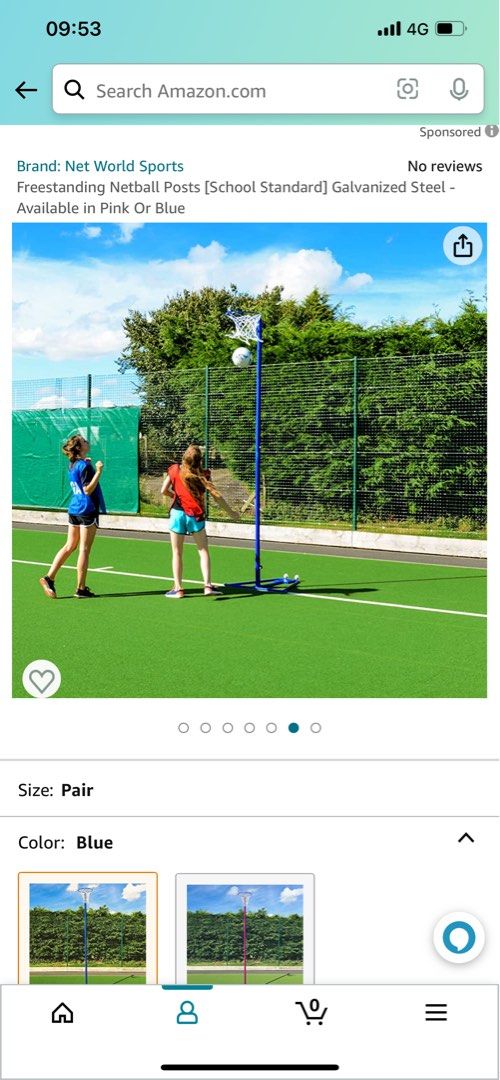 Netball post, Sports Equipment, Sports & Games, Racket & Ball Sports on ...