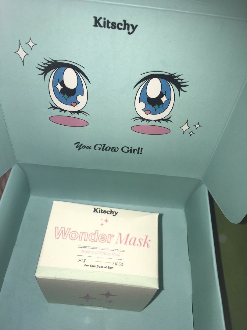 NEW Kitschy Wonder Mask - Triple Exfoliating Mask (Chemical, Physical ...