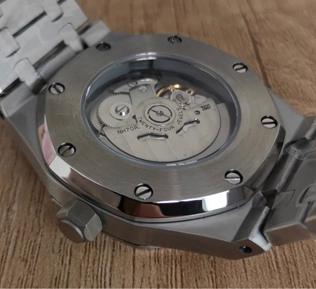 Nh70 skeleton Seiko mod custom watch 41mm, Men's Fashion, Watches ...