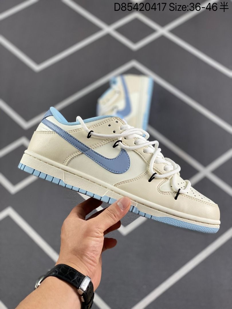 Nike Dunk Low summer sense sea salt milk ice, Women's Fashion, Footwear ...