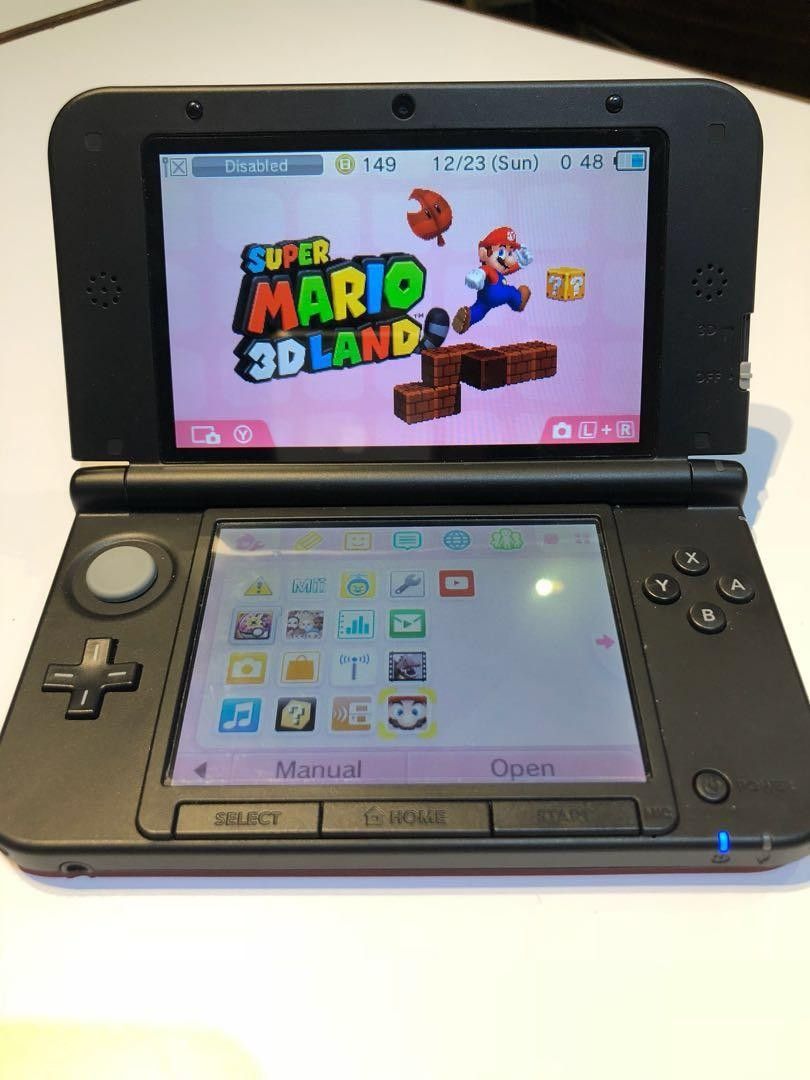 Nintendo 3DS XL mario red edition with installed games, Video Gaming ...